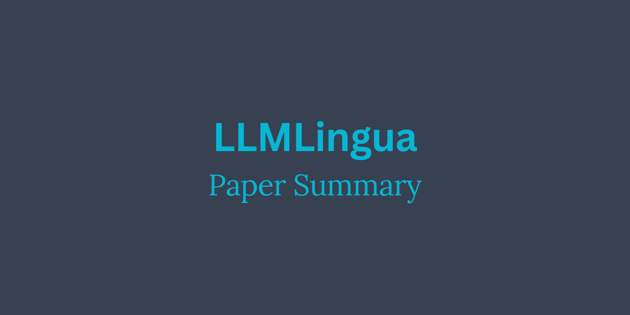 LLMLingua: Compressing Prompts for Accelerated Inference of LLMs